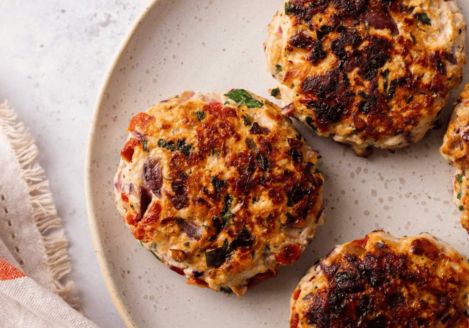 Mediterranean Turkey Burgers